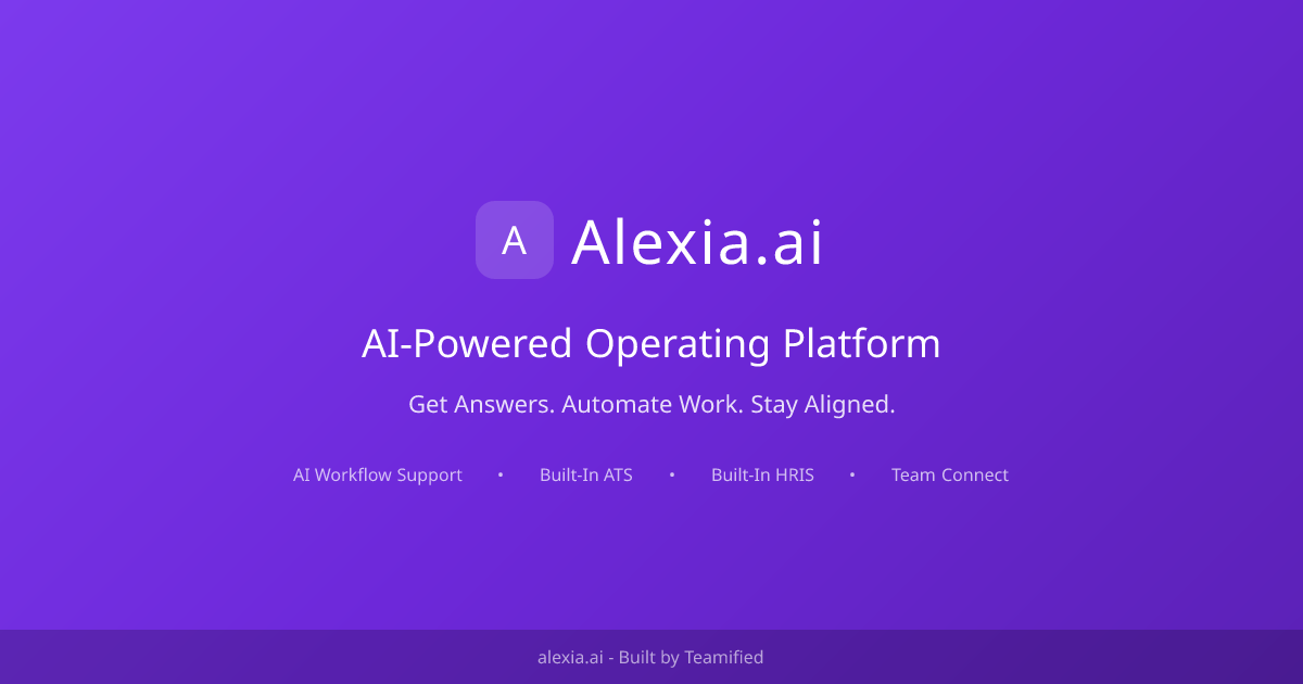 HR Manager Guide - Knowledge Base | Alexia.ai
